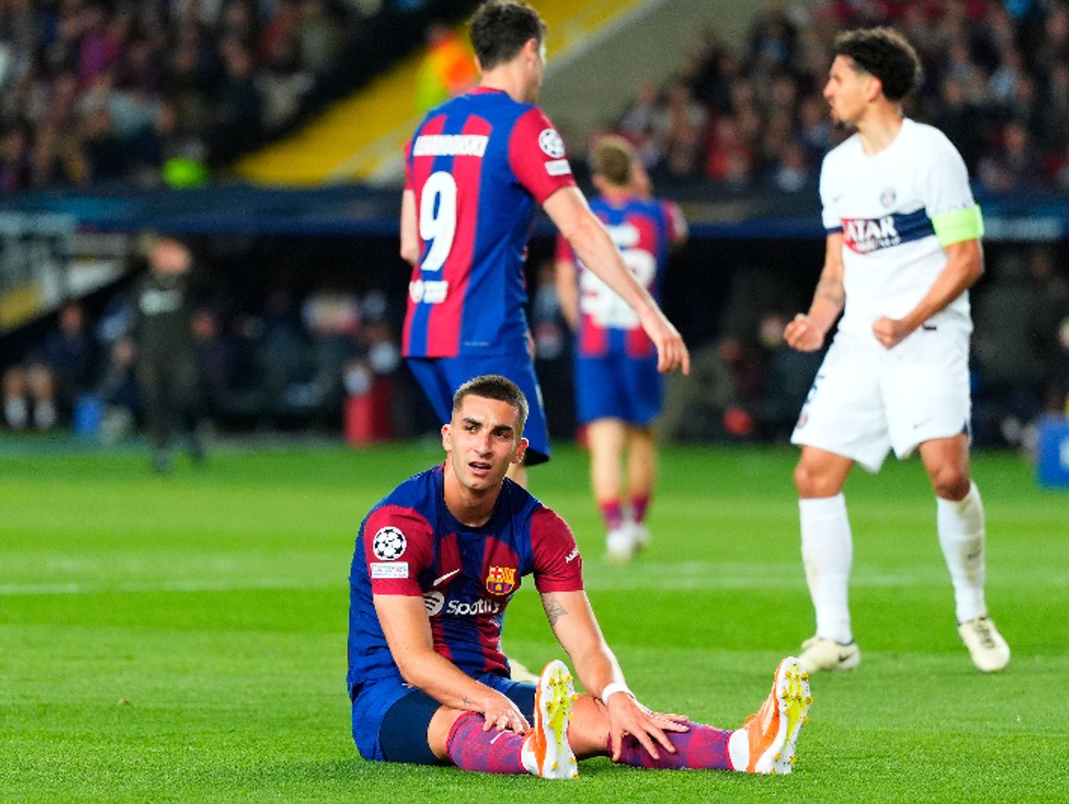 Piłkarska LM - Barcelona odpadła, PSG w półfinale z Borussią Dortmund