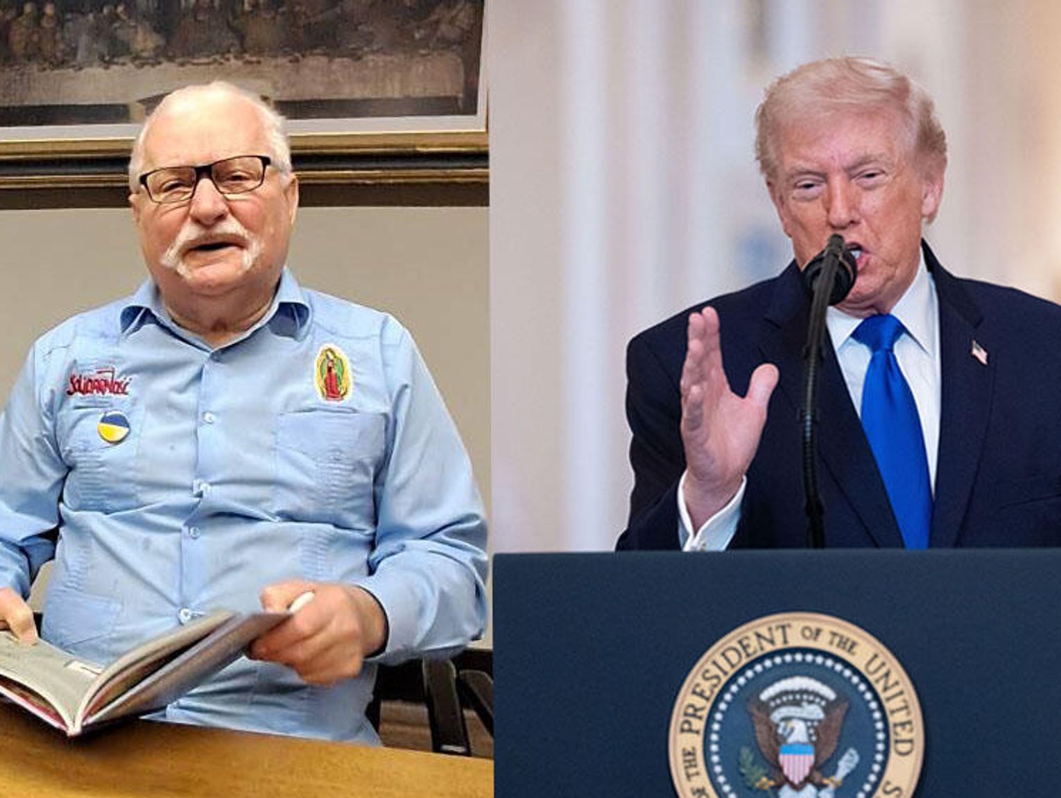 Wałęsa dla AFP: Trump jest albo zdrajcą, albo nadzwyczaj inteligentnym ...