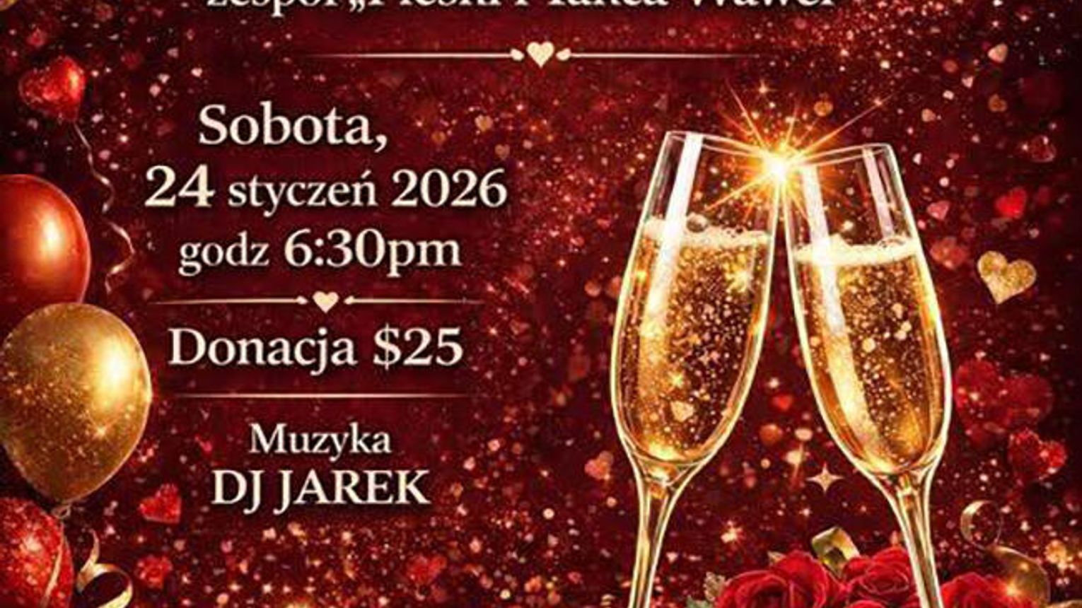 Zabawa karnawałowa Młodzieżowego Zespołu Pieśni i Tańca „Wawel”